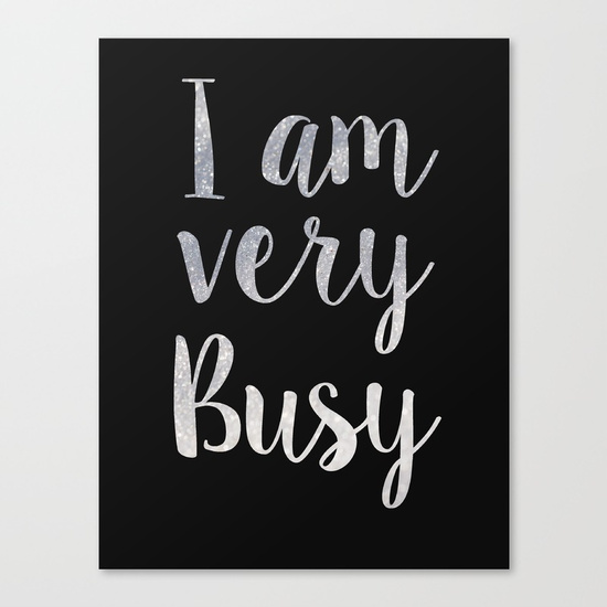Are you busy?
